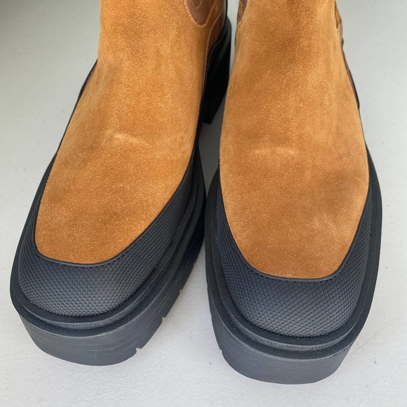 Sam Edelman | Shoes | Nwt Sam Edelman Lulia Lug Sole Chelsea Boot Camel ...
